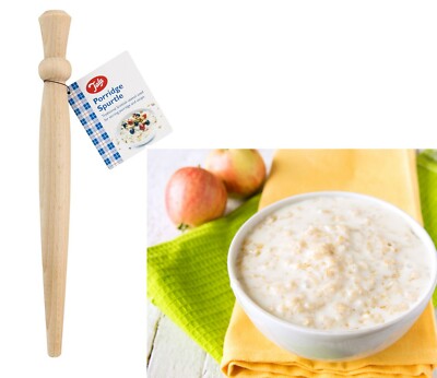 Traditional Porridge Spurtle Stirrer Wooden Porage Spoon Quality Beech ...