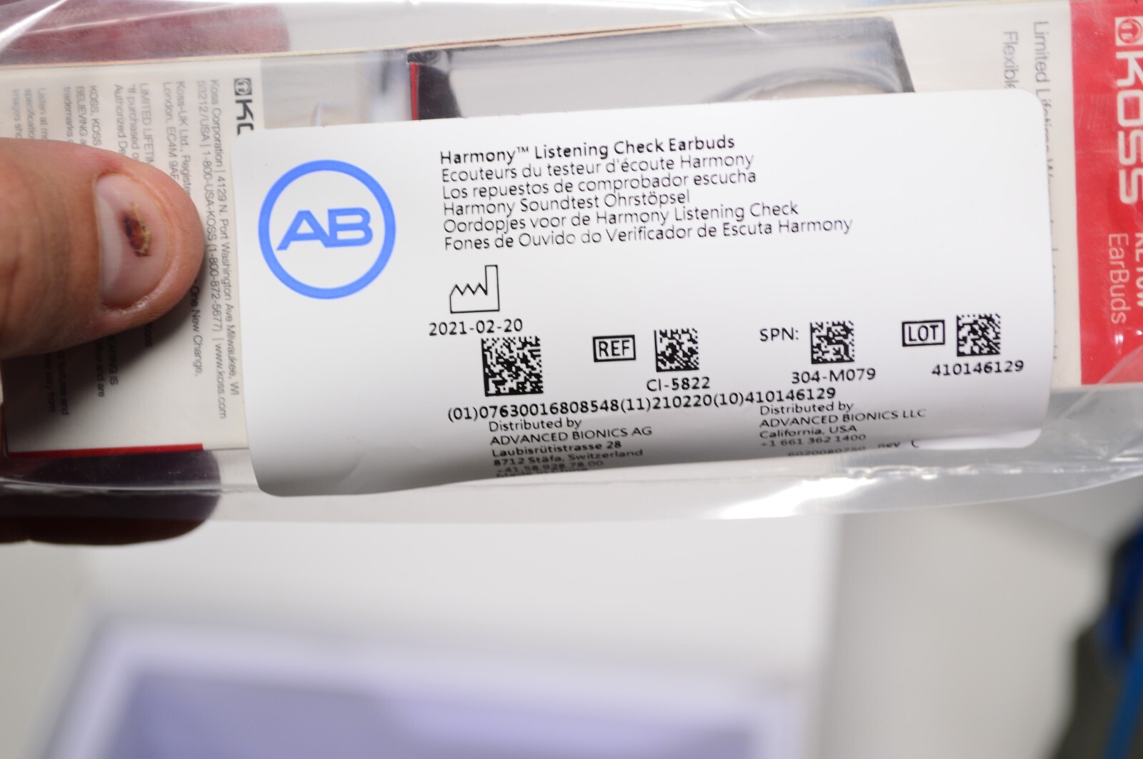 NEW Advanced Bionics Naida CI M90 Upgrade Kit 303-M456 Sound Processor ...