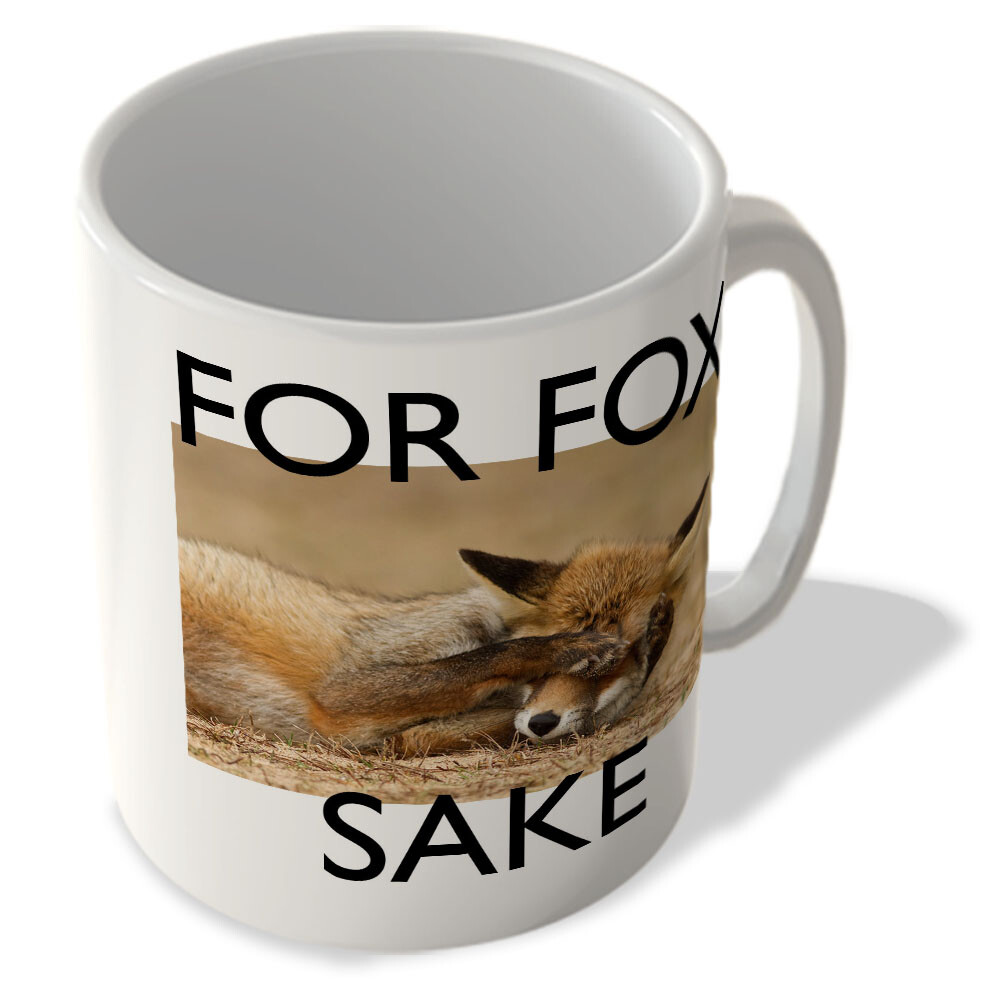 For Fox Sake - Mug | eBay UK