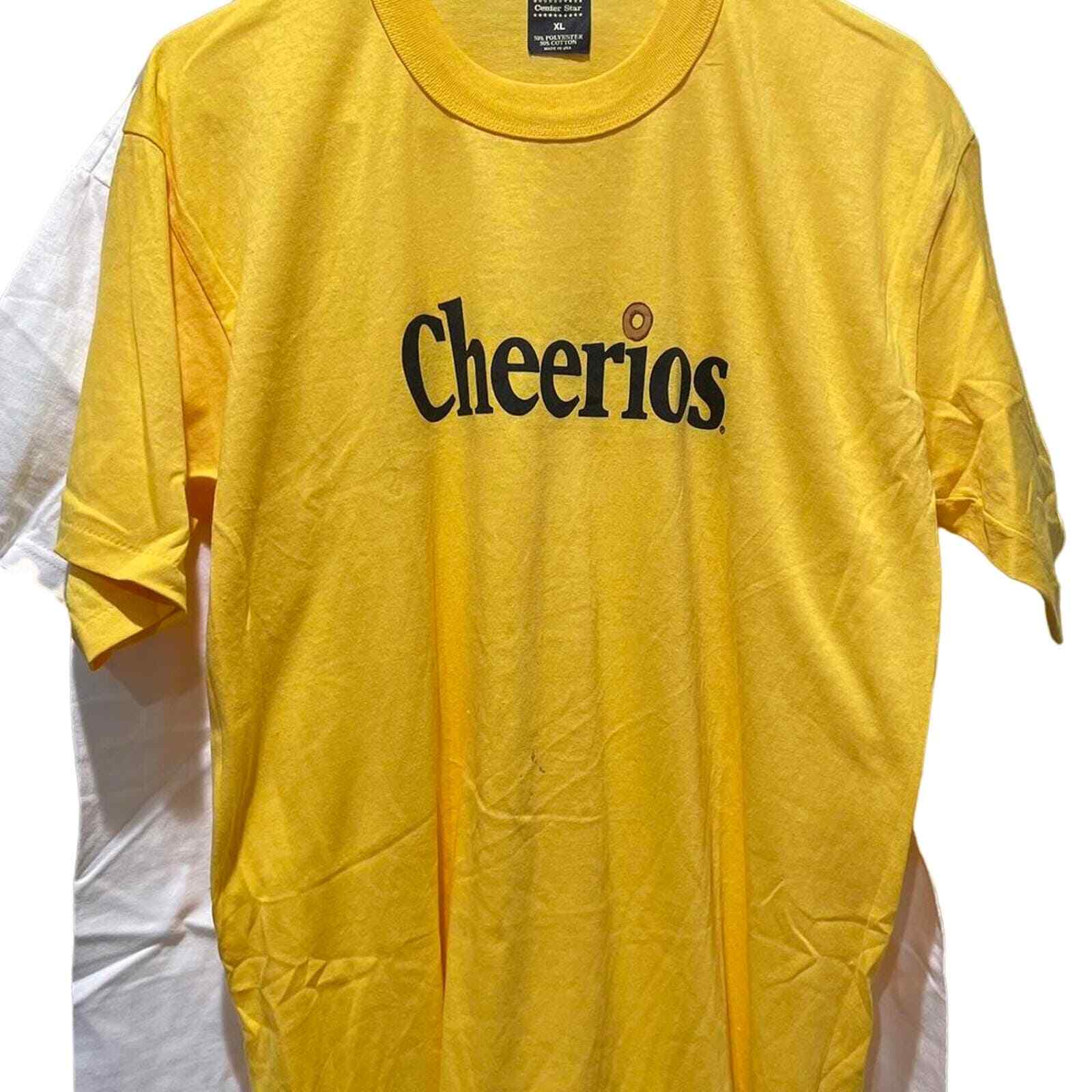 Vintage 80s Cheerios Cereal Single Stitch Shirt Adult… - Gem