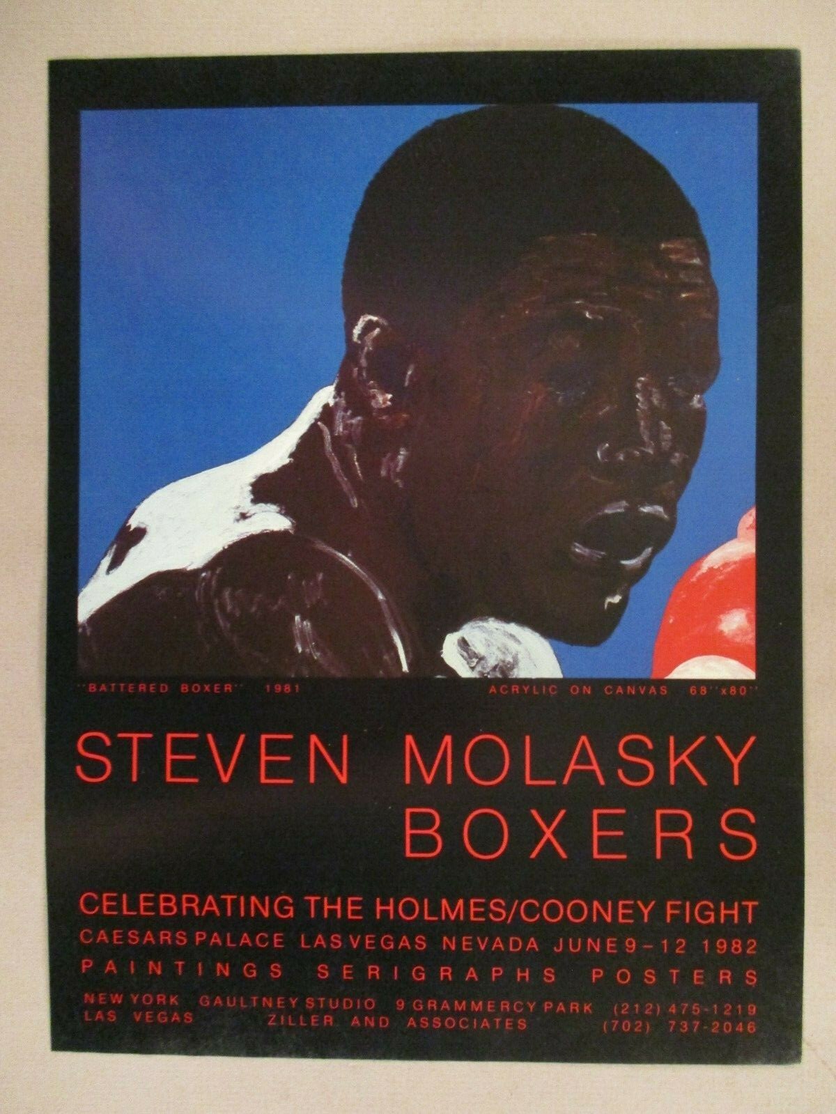 Steven Molasky Art Gallery Exhibit PRINT AD - 1982 | eBay