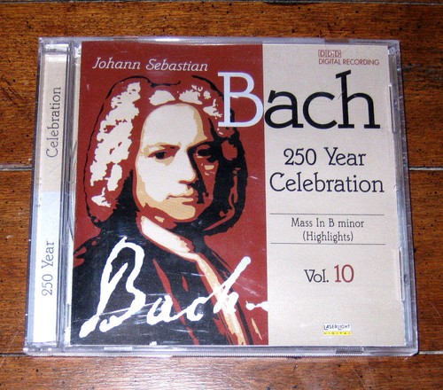 Hermann Max - Bach: 250 Year Celebration Vol. 10 - Mass In B Minor CD ...
