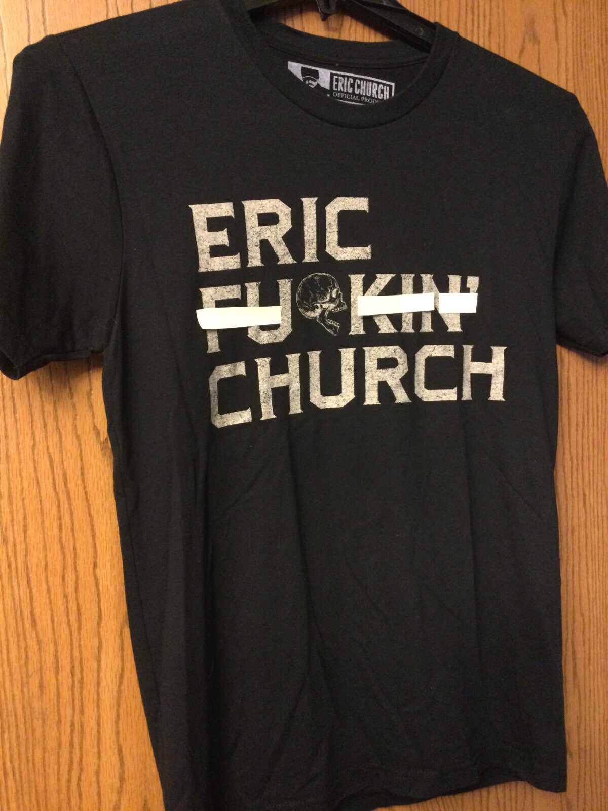 Eric Church - Black Shirt - S. - Gem