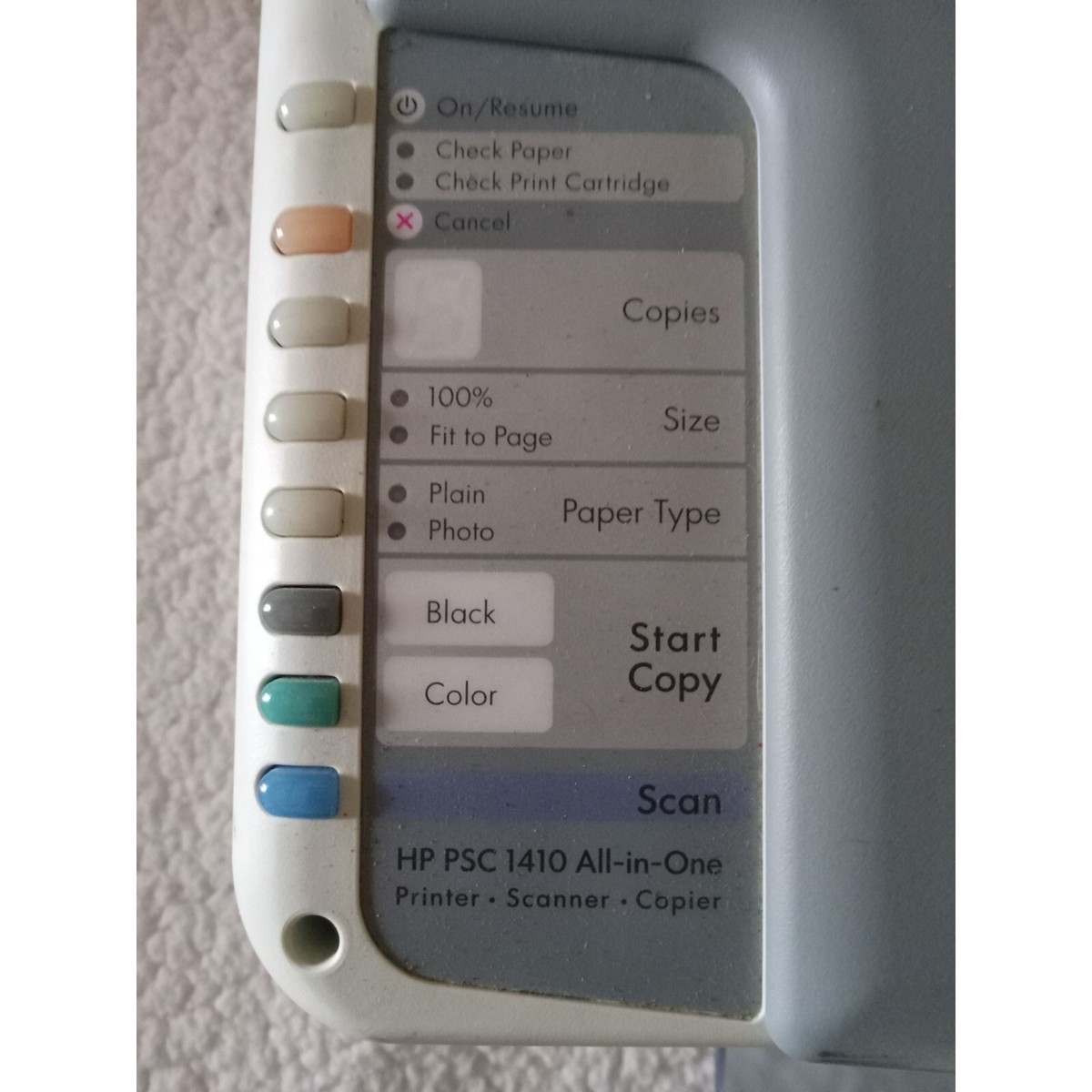 HP PSC 1410 All-In-One Inkjet Printer (no Power cord ) radiokara.tg