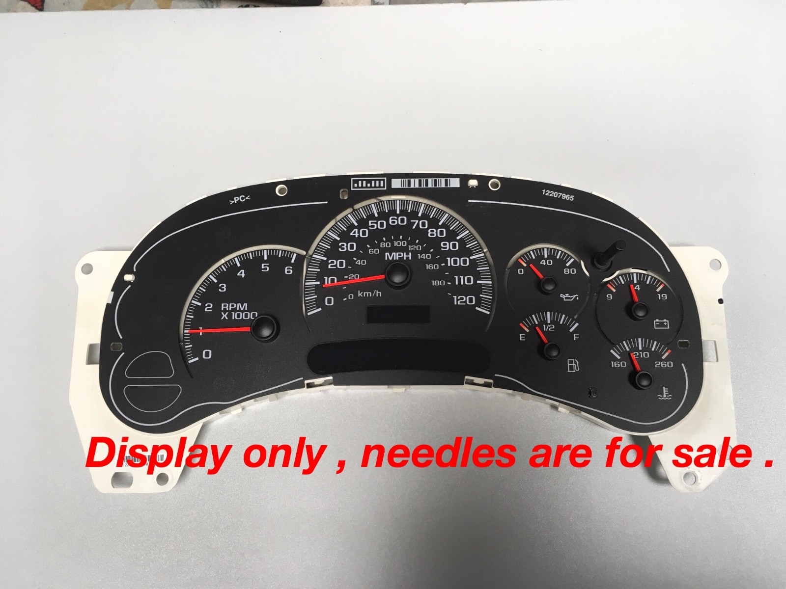 GM Chevy GMC Speedometer Needle Pointers 03-13, GM, Silverado, Tahoe ...