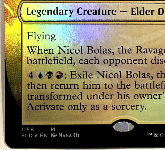 MTG Nicol Bolas, the Ravager // Nicol Bolas, the Arisen Secret Lair ...