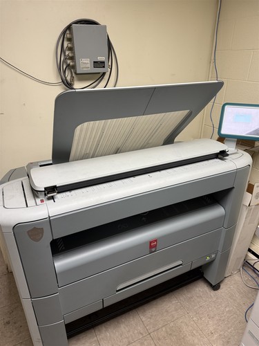 OCE Plot Wave 345 All In One Monochrome Wide-Format Printer Scanner and ...