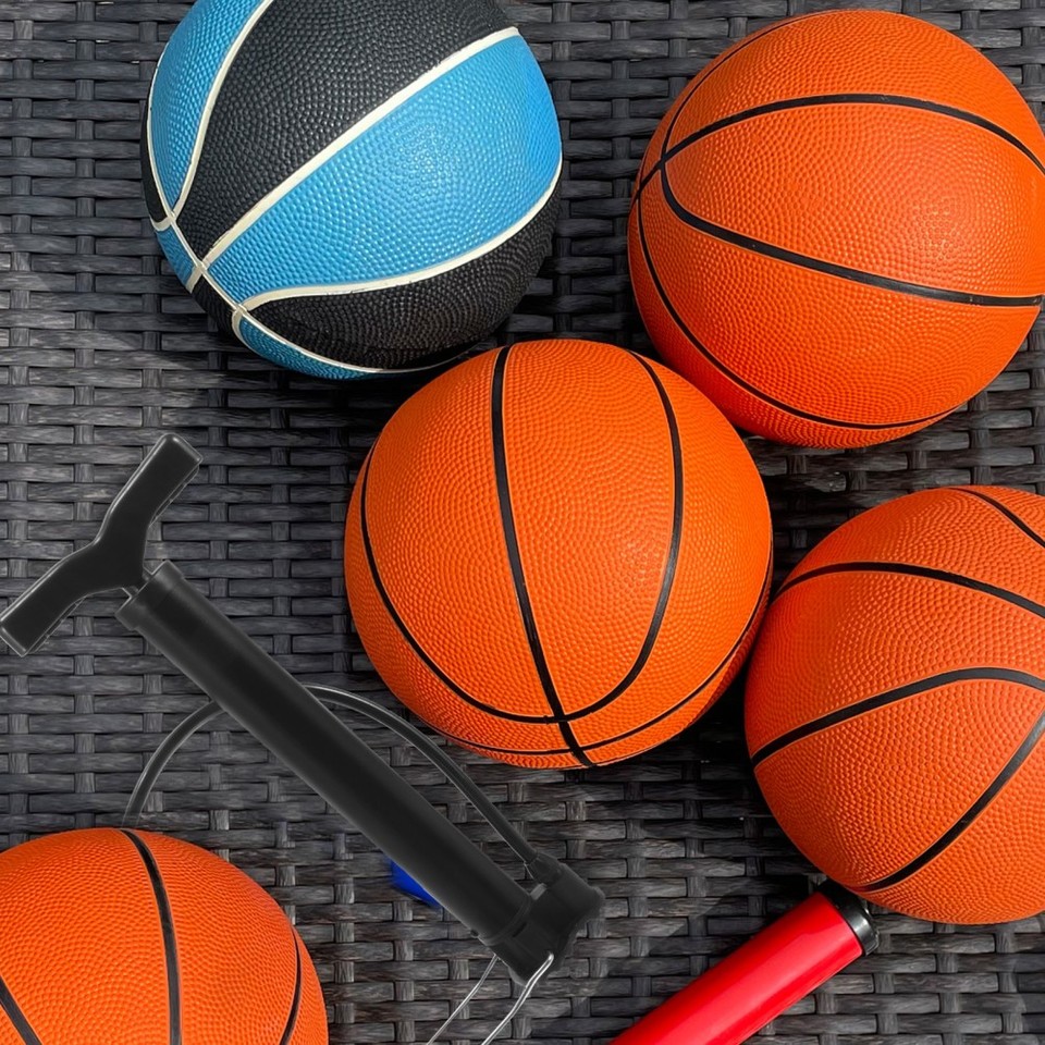 Compact Sports Ball Pump Multi-function Air Portable Tire Inflator ...