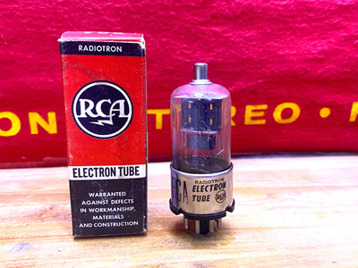 RCA 6Q7GT Vacuum Tube Metal base grey plate [] Getter NOS | eBay Australia