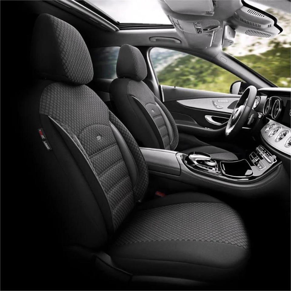 Car Seat Covers SPORT PLUS LINE Black For Infiniti Q60 Convertible 2013 ...