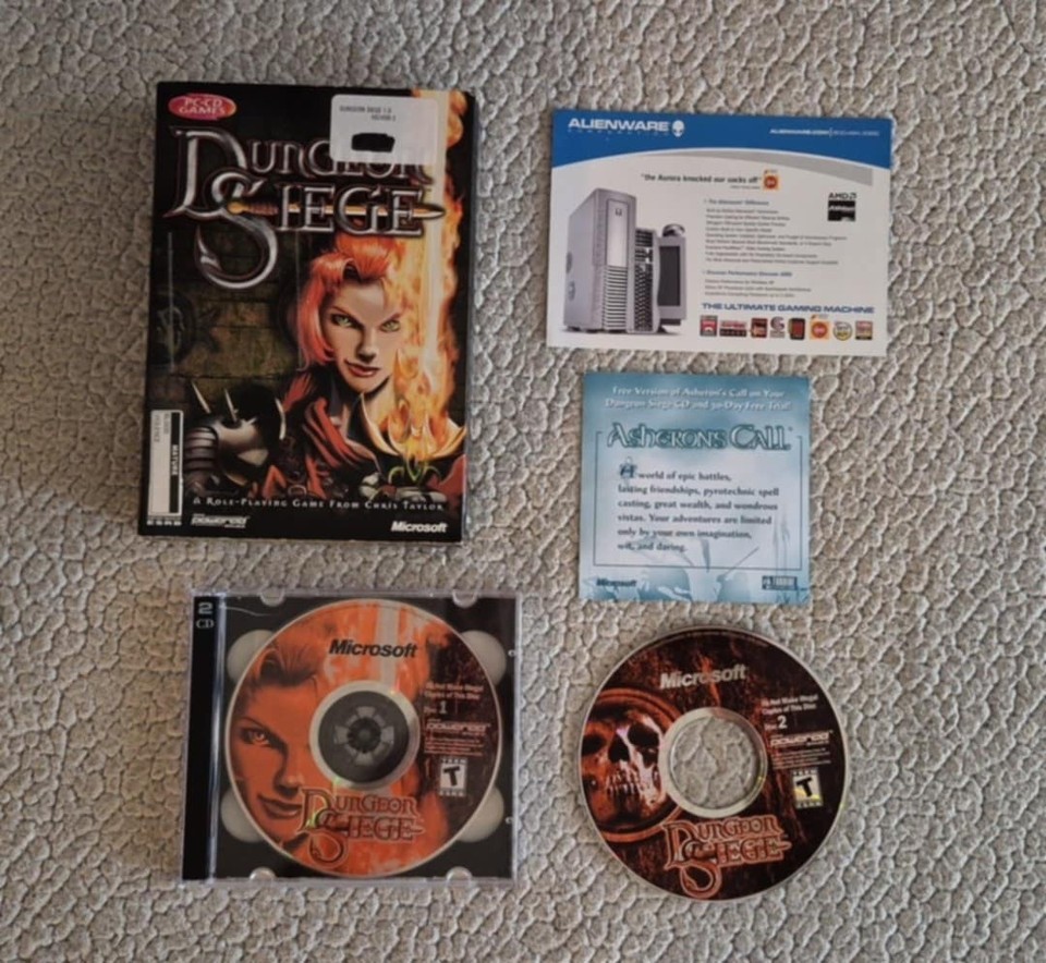 Dungeon Siege Small Box PC Game Lot of 5 Games | eBay