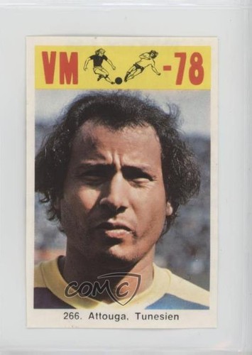 1978 Foniks Forlag Fotball VM Argentina '78 Sadok Sassi Attouga #266 | eBay