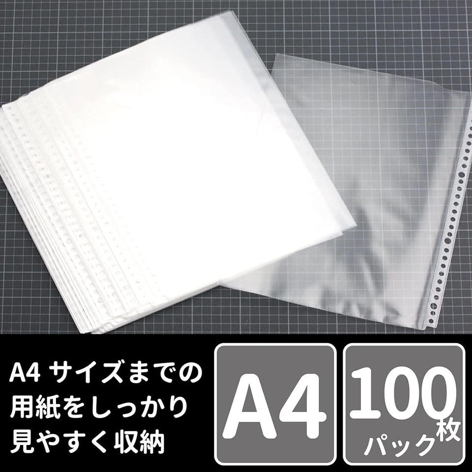 Lion Cl-303E-100P File Refill, Clear Pocket, A4, 100 Sheets | eBay