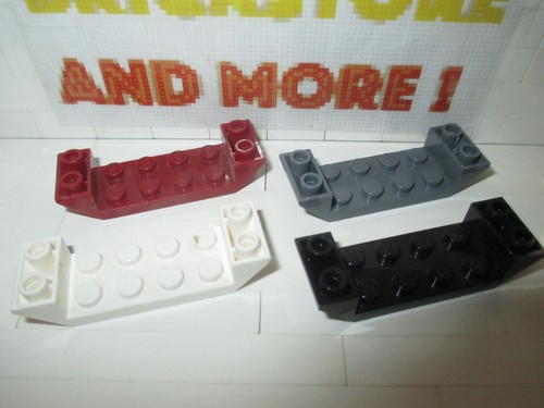 Lego - Slope Inverted 2x6 6x2 Double 2x4 Cutout 22889 - Choose Color ...