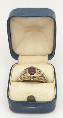 1933 USNA Annapolis 14K Sweetheart Ring of Cadet Herbert Carl Yost by ...