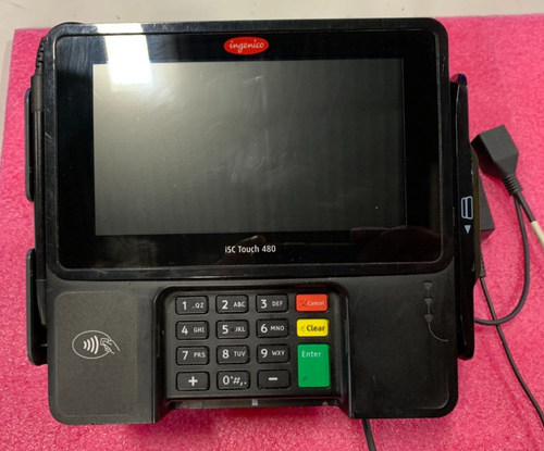 Ingenico ISC480 Credit Card Reader Payment Terminal PoS Touch ISC480 ...