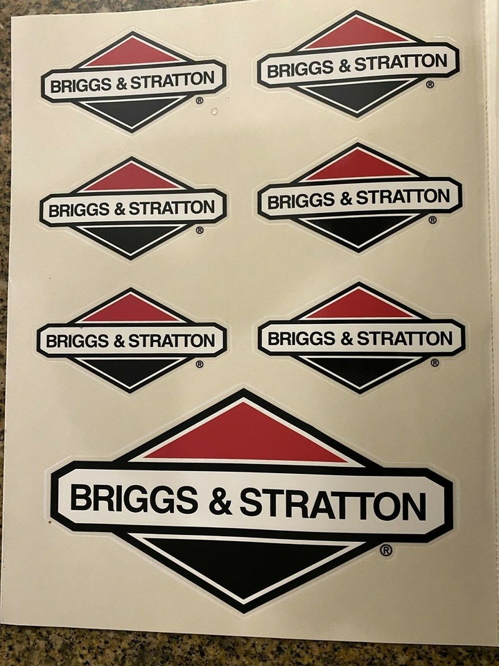 Briggs 5HP Flathead Raptor Animal racing stickers Gokart Gocart 5 HP | eBay