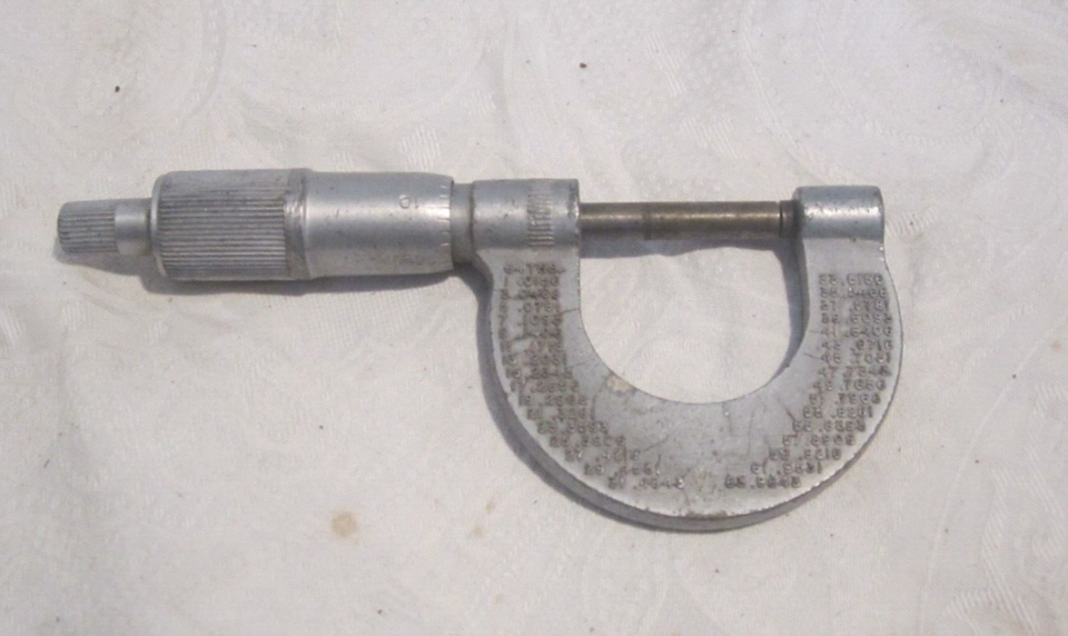 G-L No. 850 Full Finished Frame Micrometer-Great Lakes -USA - 4-3/8 ...