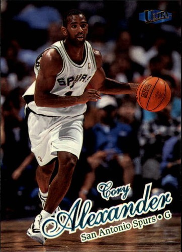 1997-98 Ultra San Antonio Spurs Basketball Card #205 Cory Alexander | eBay