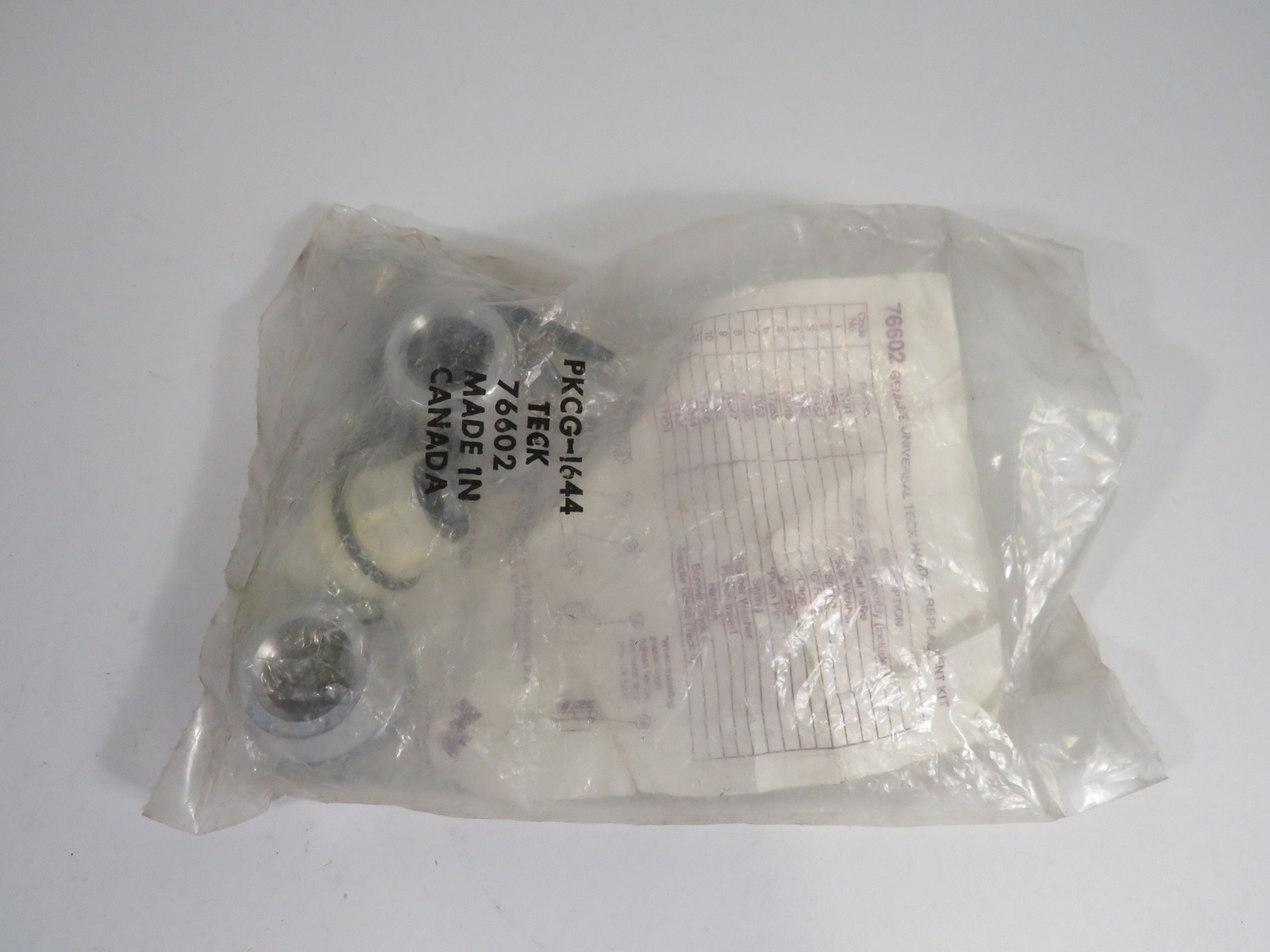 Teck 76602 Plumbing Flush Valve Repair Kit NWB | eBay