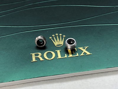 GENUINE ROLEX STEEL CROWN 4.2mm TUBE & O-RING SEAL NOS | eBay