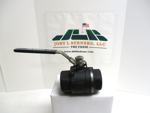 VINTROL BALL VALVE , 1-1/4" FNPT, 2000 WOG, # 3125-122BNS , 1-LOT OF 2 ...