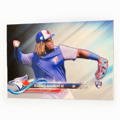 *RARE* 2018 Vladimir Guerrero Jr Rookie RC "We Want Vladdy" Card Blue ...