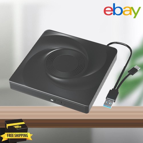 Slim Optical Drive Players Readers USB 3.0 Type-C CD Burner for Laptop ...