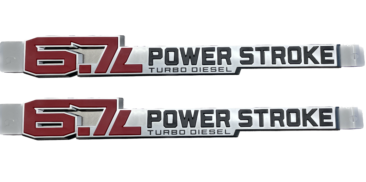 Powerstroke Diesel Emblem