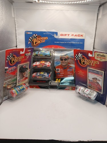 Lot of 3 Packs WINNERS CIRCLE - #24 Jeff Gordon Gift Pack, DuPont, Baby ...
