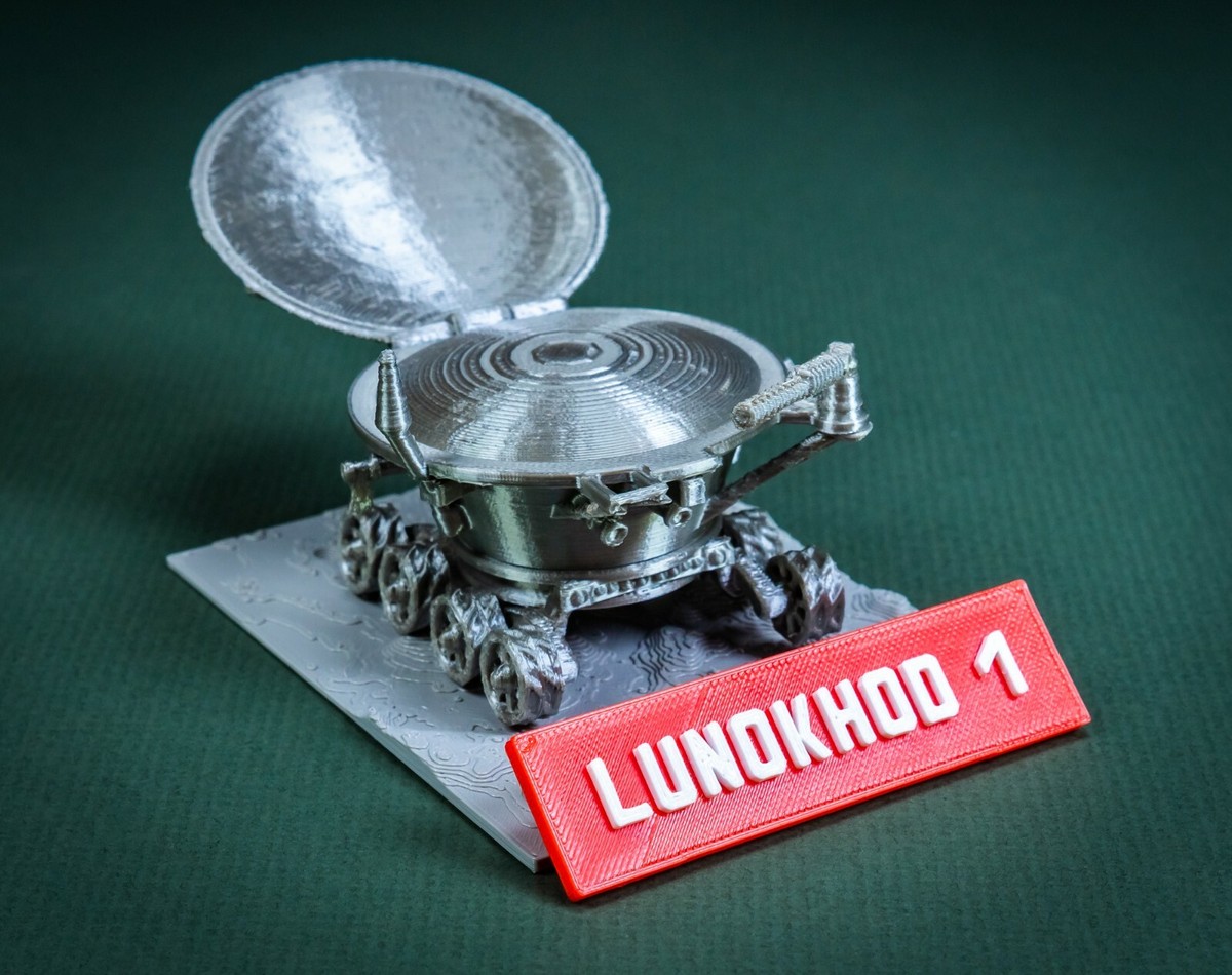 Moon Rover Lunokhod 2 Model