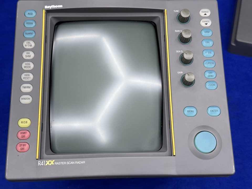 Raymarine Raytheon R41xx Radar Display Unit & Cover ONLY M92548 | eBay