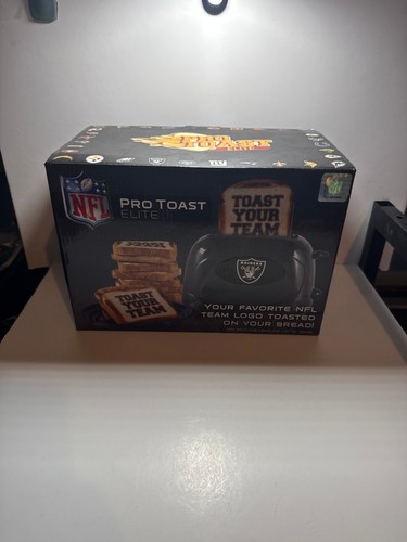 Toast Your Team Toaster “Raiders” logo Toaster. Open Box. New | eBay