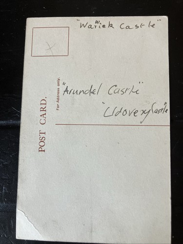 Merchant Navy Postcard Union Castle Line RMS Various Castle 1441 | eBay