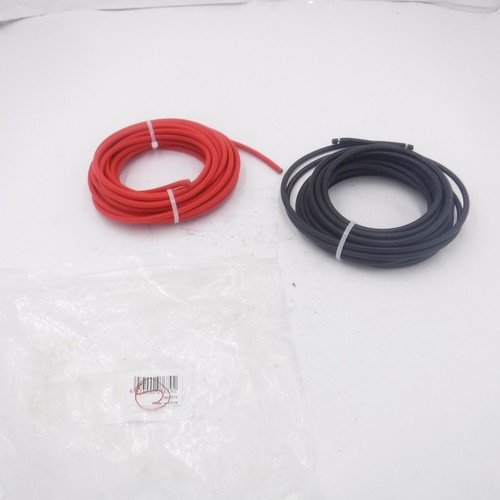 30' Each of Black & Red Solar Panel Outdoor RPVU Cable 10AWG PV Wire ...