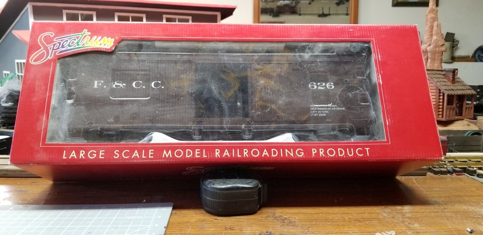 RARE. Spectrum #88697. 1:20.3 F.&C.C. Boxcar. NEW! see Description | eBay