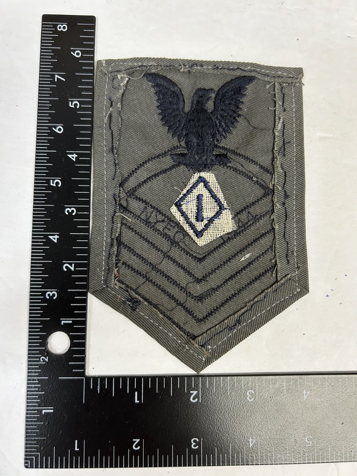 MH280 Original WW2 US Navy Specialist Rate I IBM Inspector CPO IR29C | eBay