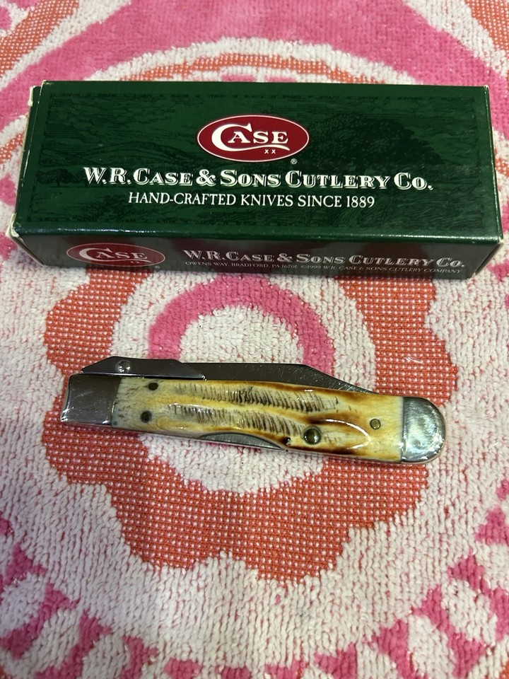Case XX Bone Stag Cheetah Cub (6.511 1/2) Knife | eBay