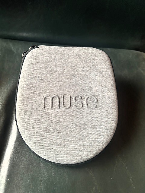 Muse Brain Sensing Meditation Headband (MU-02) Black With Case, Usb ...