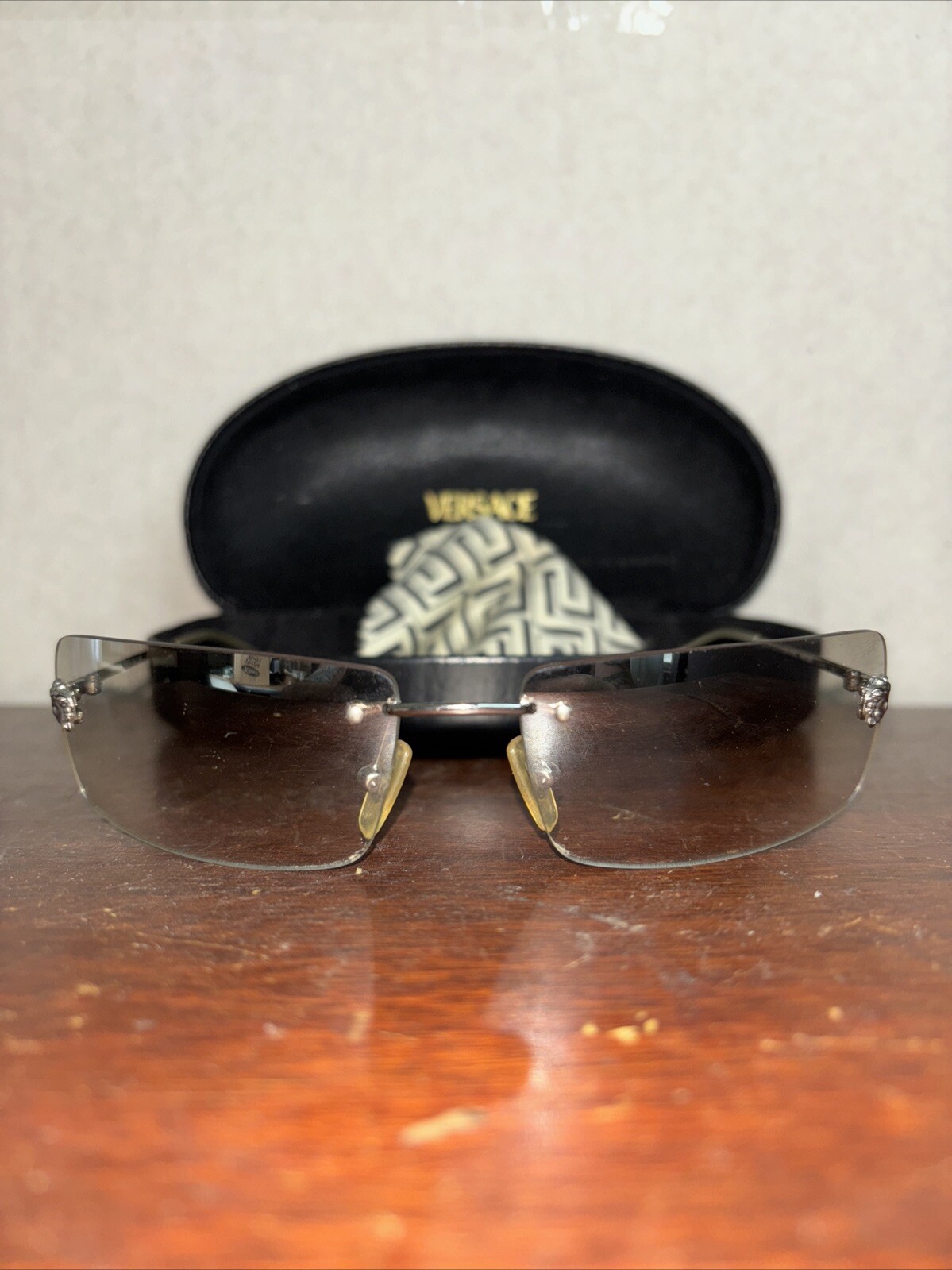 Rare Vintage VERSACE GLASSES MOD N26 26M/,535 Luxury … - Gem