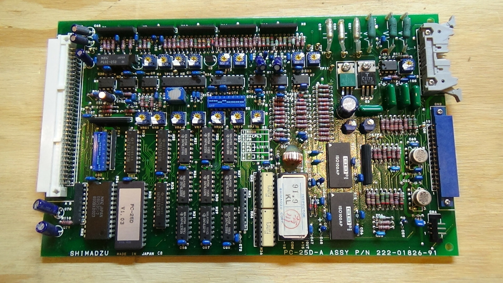 Shimadzu TMA-50 PC-25D-A Board TMA Amplifier Assy (222-01826-91) | eBay