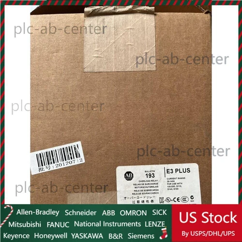 AB Rockwell Relay 193-EC3FF E3 Pl 28-140 A Overload Relay in box US ...