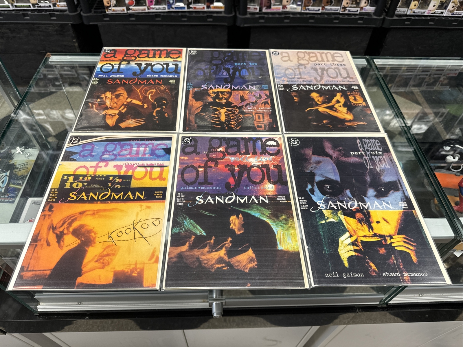 The Sandman A Game Of You #32,33,34,35,36,37 DC 1991 Neil Gaiman ...