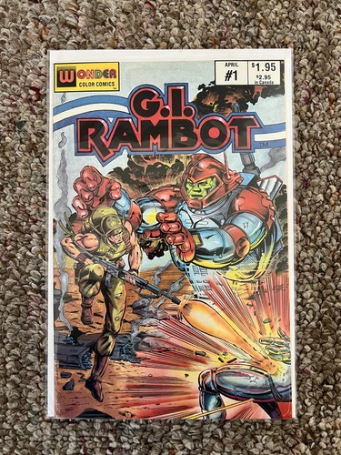 G.I. RAMBOT #1 (WONDER COLOR COMICS 1987 ) | eBay