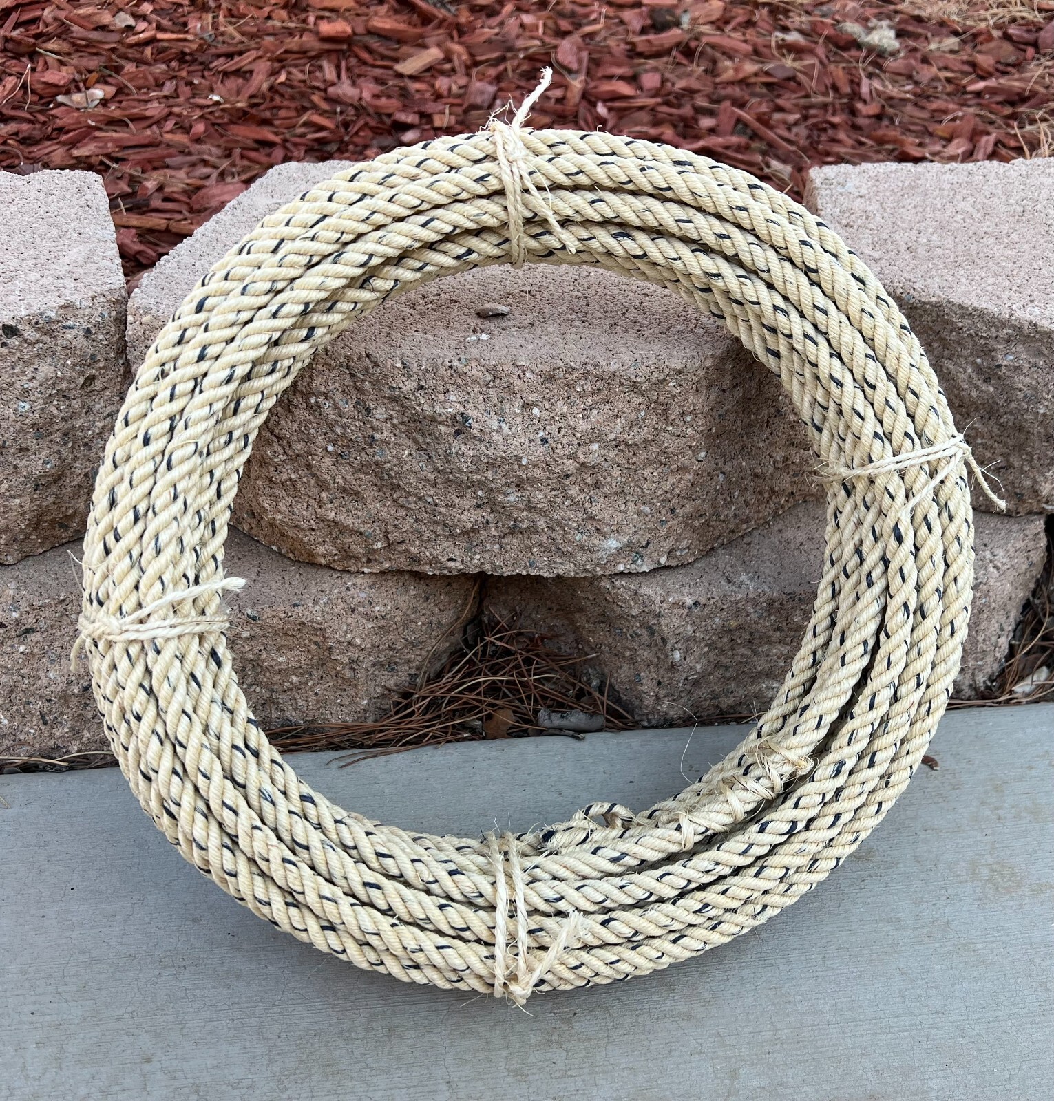 65 ft Soga Charra De Ixtle, Charro Rope, Reata Para Laza. Chavinda de ...