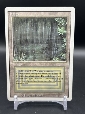 Bayou Revised Edition Land Magic The Gathering Mtg MP | eBay