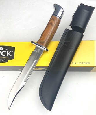 Buck Knives 120 General Custom, 5160 Carbon Steel Blade, Cocobolo ...