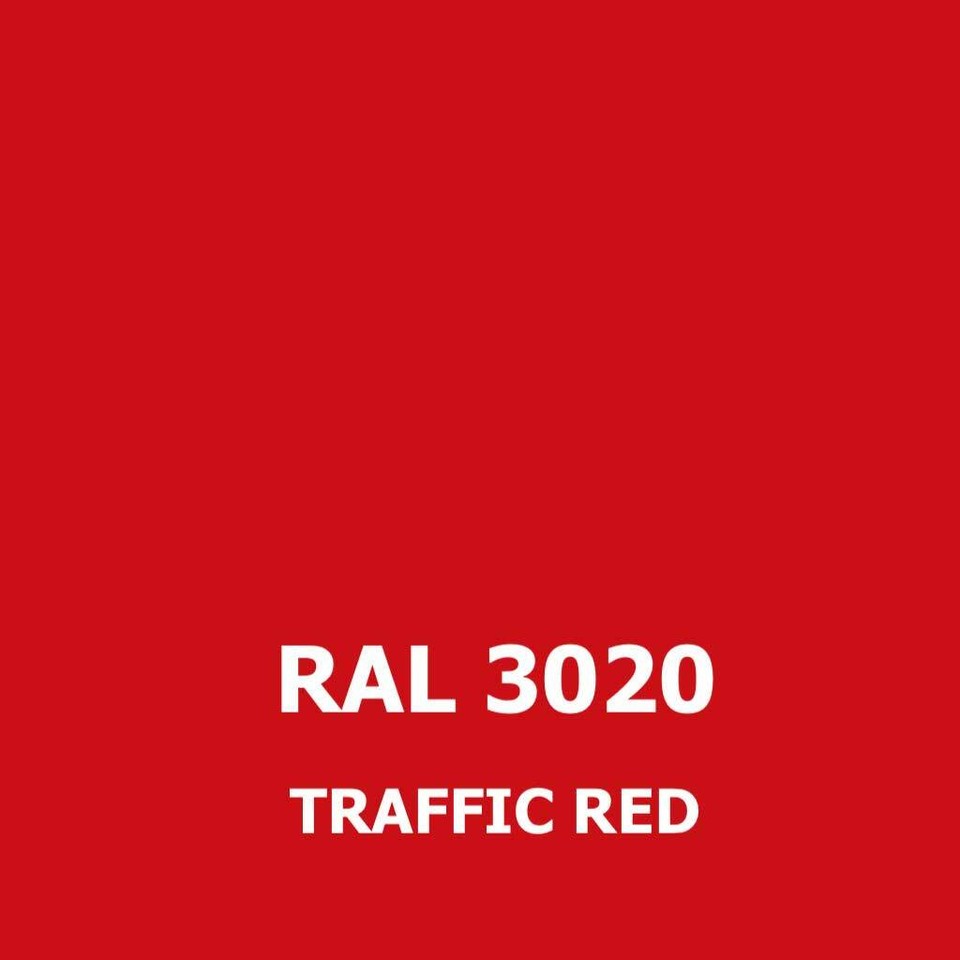 uPVC, PVC, PVCu SPRAY PAINT AEROSOL - RAL 3020 - TRAFFIC RED - MATT ...