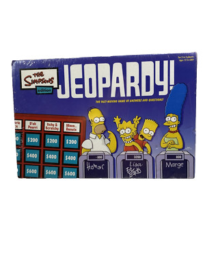 The Simpsons Jeopardy Board Game - 5455 21853054552| eBay