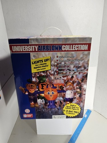 Vintage Gemmy 8ft. Inflatable University Of Michigan Wolverine College ...